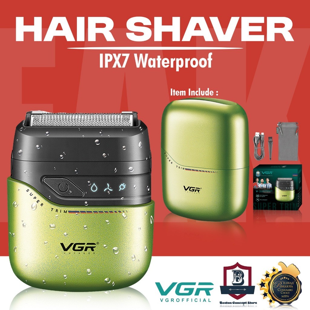 VGR-364 Professional Foil Shaver IPX 7 Waterproof | Shopee Malaysia