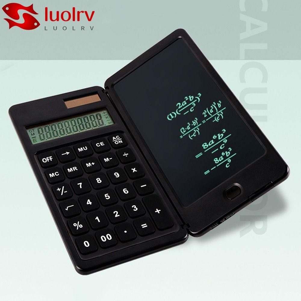 LUOLRV Standard Function Calculator, 10-Digit with LCD Notepad Math ...
