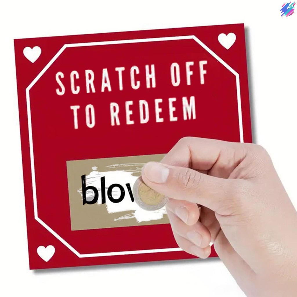 Scratch off Valentines Cards Date Night Cheeky Anniversary Greeting ...