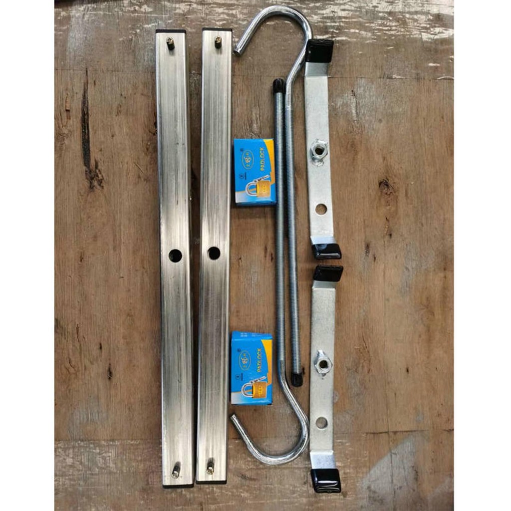 [yiodusi] Ladder Roof Clamps for Car with Padlocks Lockable Ladder ...