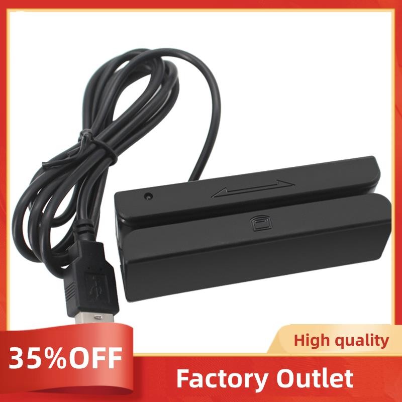 MSR90 USB Magnetic Strip Card Reading Machine Card Reader Stripe 3 ...