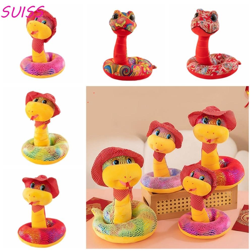 SUISS Wealth Snake Year Mascot Toy, Happy New Year Chinese Style Snake ...