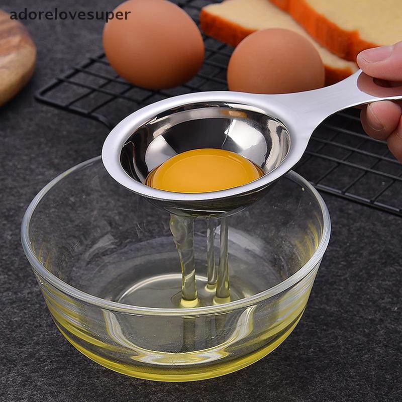 AD1MY Delicacy Stainless Steel Egg White Separator Tools Eggs Yolk ...