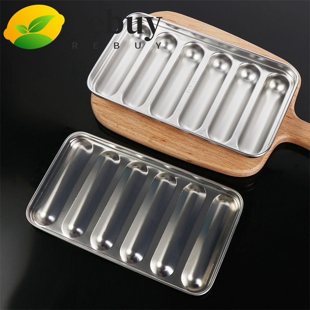 REBUY Sausage Mold Steamer Microwave Ham Mould Stainless Steel Homemade ...