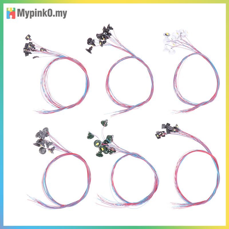 Mypink HO 1/87 Scale 3V Led Light Miniature Simulation Outdoor ...