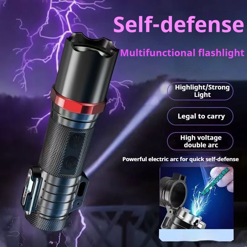 Multifunctional strong light flashlight, portable flashlight, arc ...