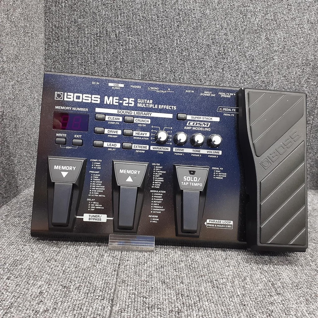 BOSS ME-25 Multi-Effector 【direct from Japan】 | Shopee Malaysia