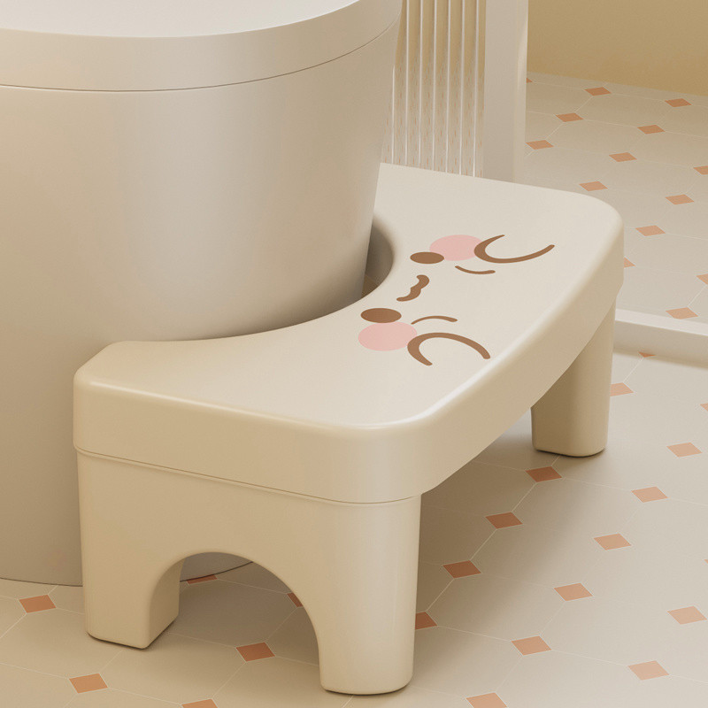 Household Toilet Toilet Stool Foot Stool Plus Extra Thick Plastic ...