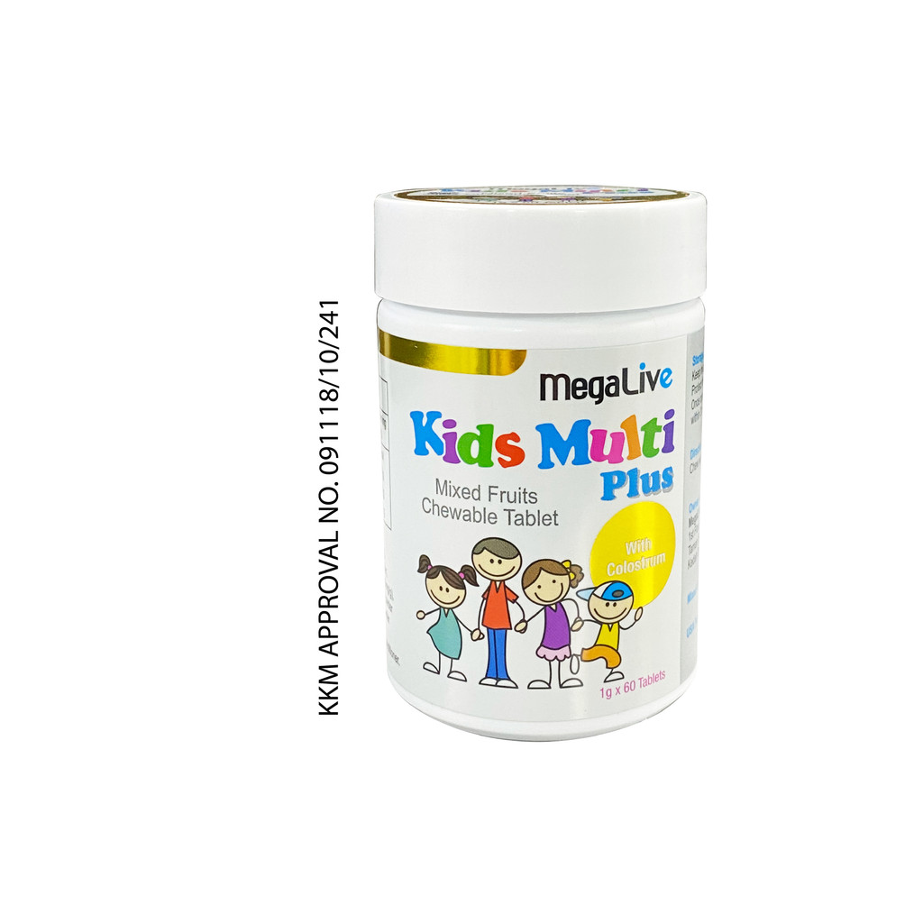 MEGALIVE Kids Multi Plus 60s | Shopee Malaysia
