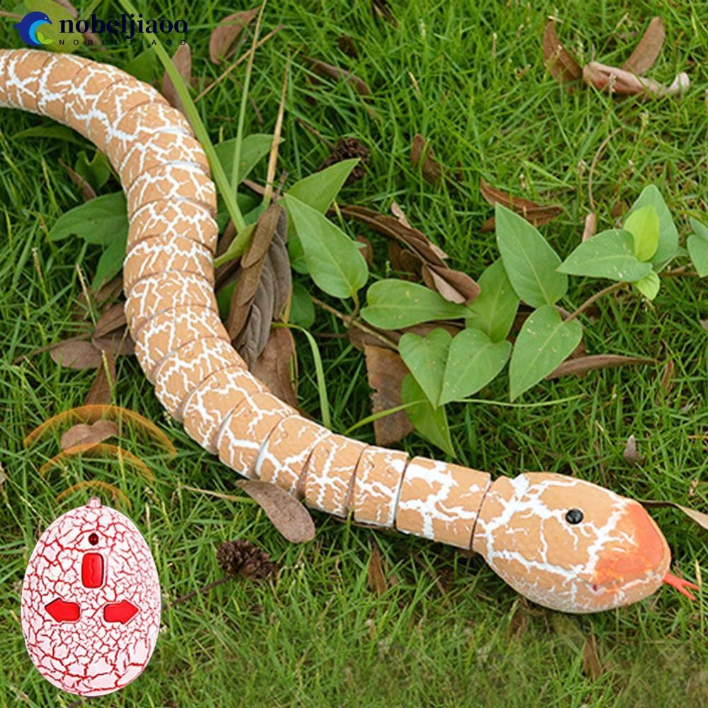 NOBELJIAOO Lifelike Realistic Remote Control Snake Trick Toy Long Range ...