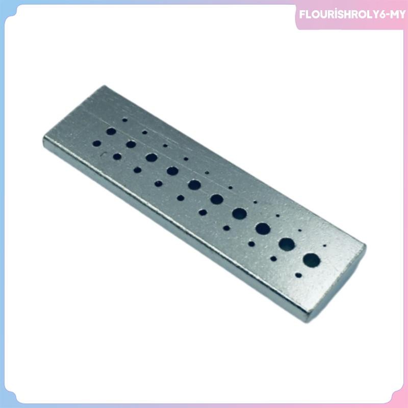 [flourishroly6] 30 Holes Riveting Stake Watchmaking Tool Riveting Tool ...