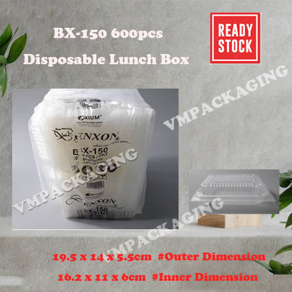 PP microwavable Lunch Box 600pcs-ctn Disposable Plastic Food Box ...