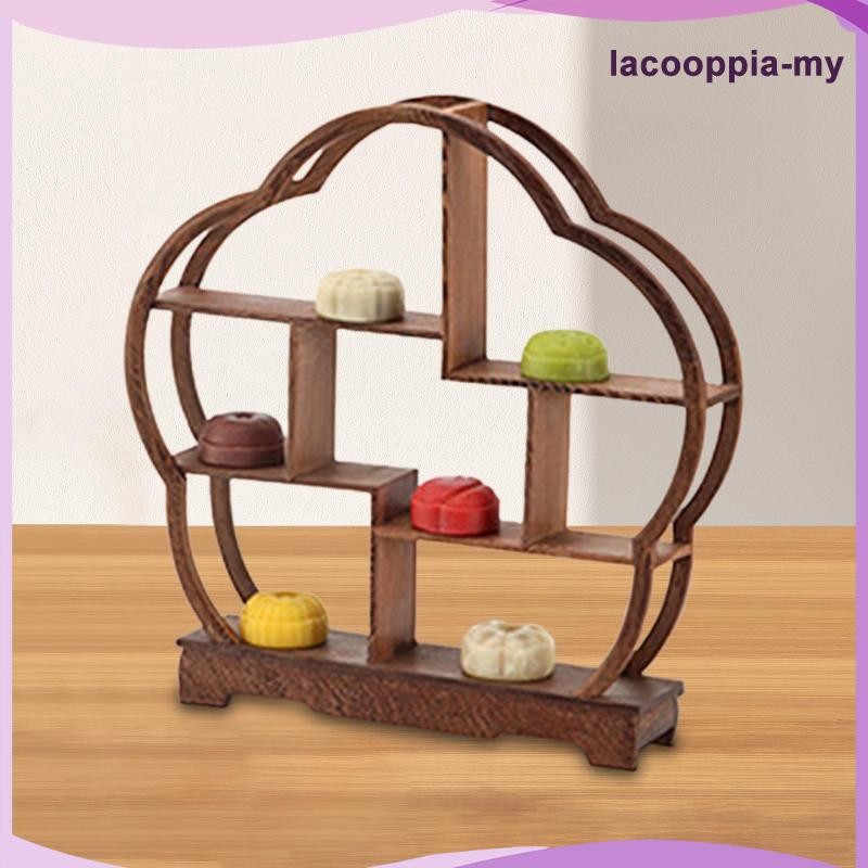 [LacooppiaMY] Wooden Display Shelf Display Rack Chinese Wooden Display ...