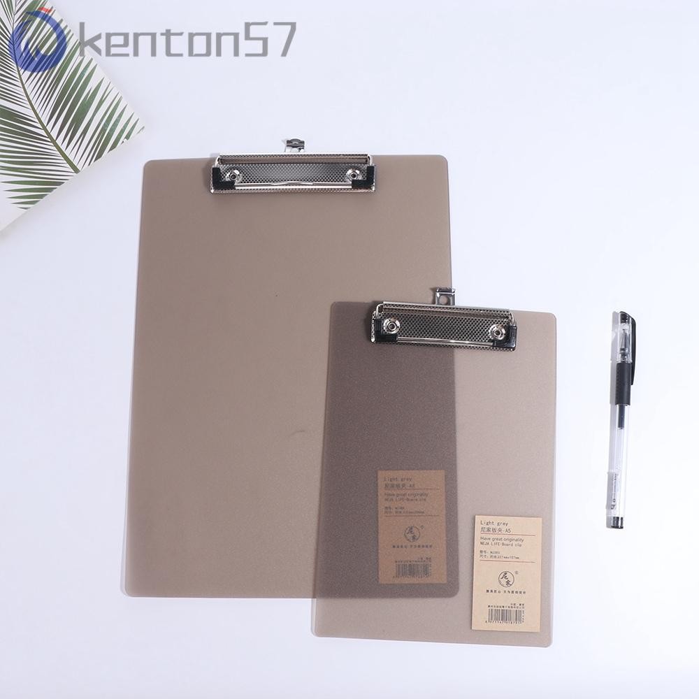 KENTON A4 A5 A6 File Folder, With Low Profile Gold Clip Document Folder ...