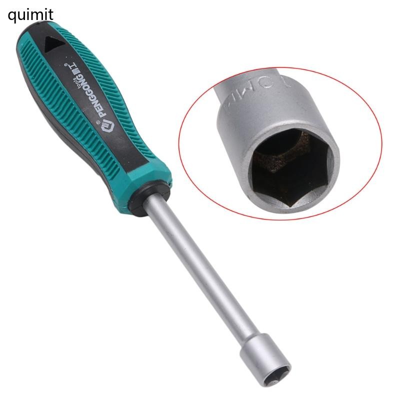Metal Socket Driver Wrench Screwdriver Hex Nut for Key Nutdriver Hand Tool 10mm | Shopee Malaysia