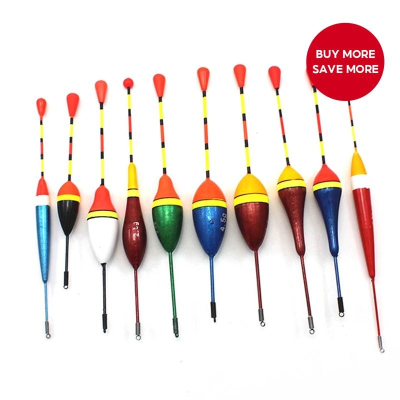 Fishing Floats Set Buoy Bobber Fishing Light Stick Floats Fluctuate ...