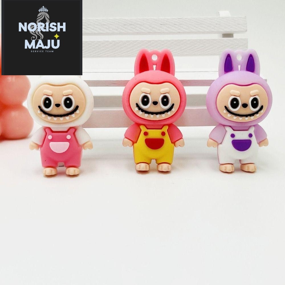 MiniUtensilAndTools Labubu KeyChain, DIY Cute Labubu Bag Pendant, PVC ...