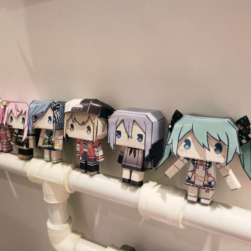 Project Sekai: Colorful Stage Hatsune Miku Paper Model - 31 Characters ...