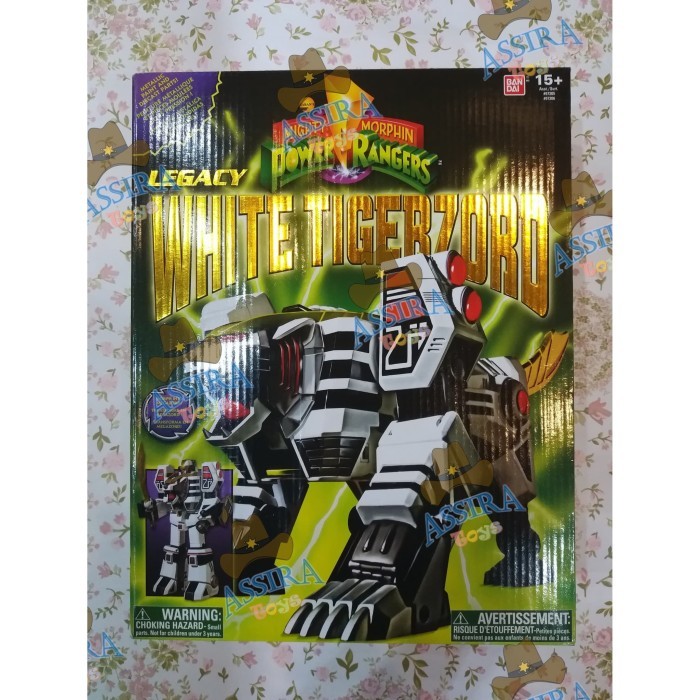 Legacy Megazord White Tigerzord Tiger Lord Power Rangers MMPR Bandai ...