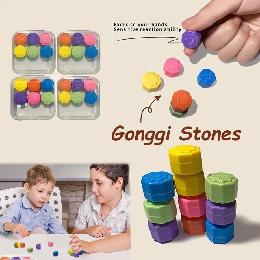 Squid Game 2 Gonggi Stones Korean Traditional Play Game Stone Catching ...