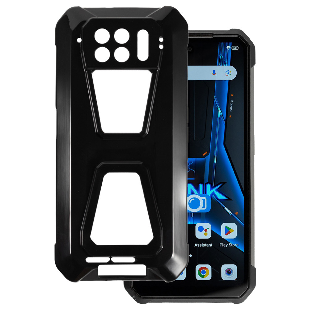 Unihertz Series Case with Slim Black and Transparent Design Cover for ...