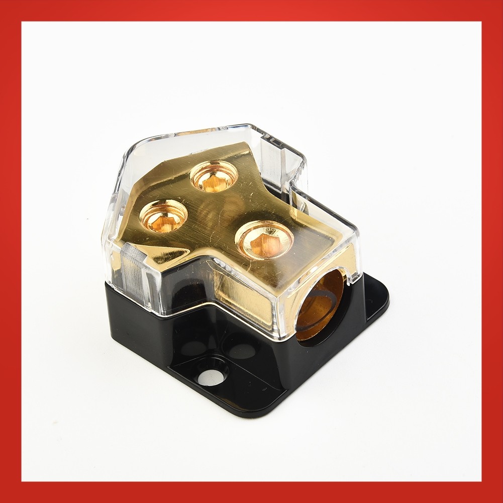 [BTSL] 2 Way Power Distribution Block Power/Ground Splitter 0/4gauge ...