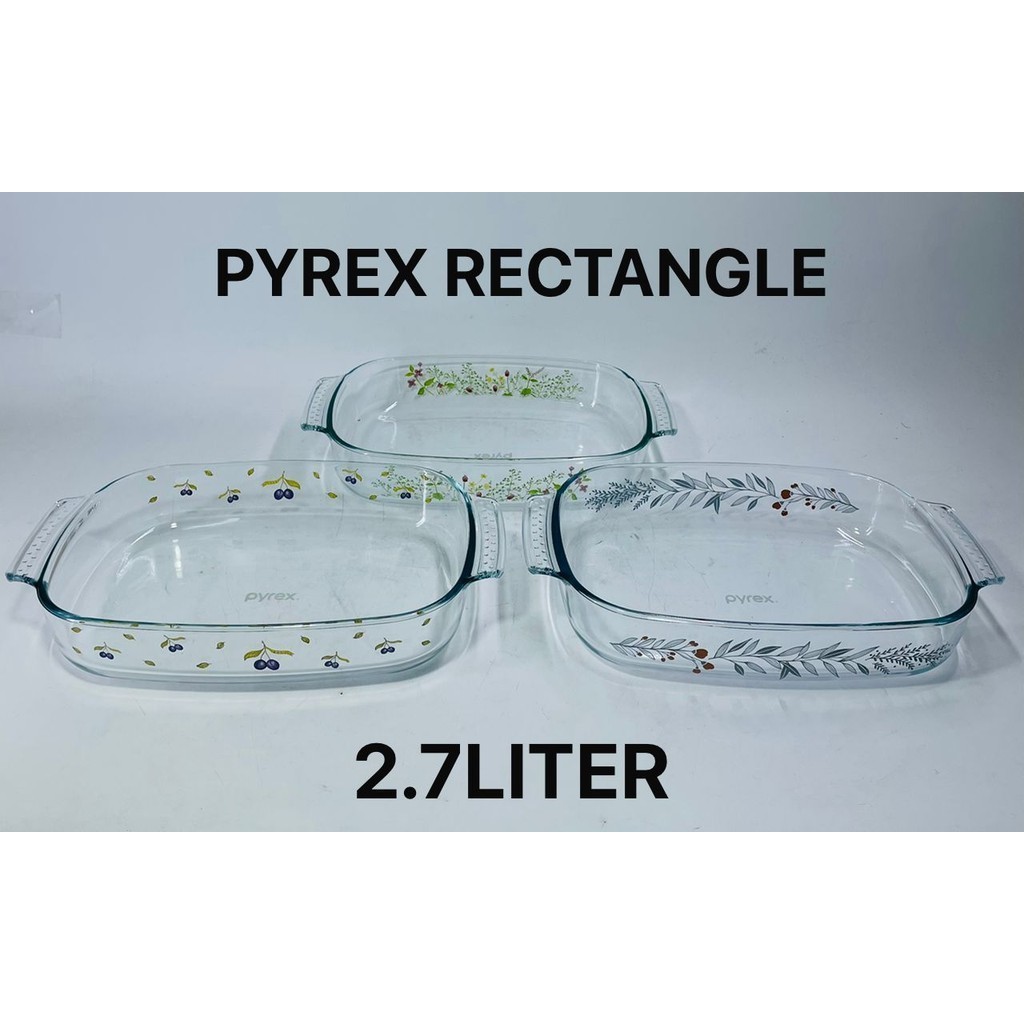 PYREX 2.7L RECTANGLE BAKEWARE | Shopee Malaysia