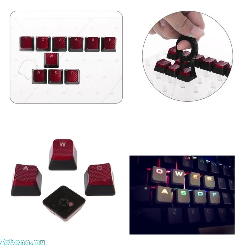 Zebeaa Keycaps for Corsair K70 K95 K65 Gaming Keyboards Customize ...