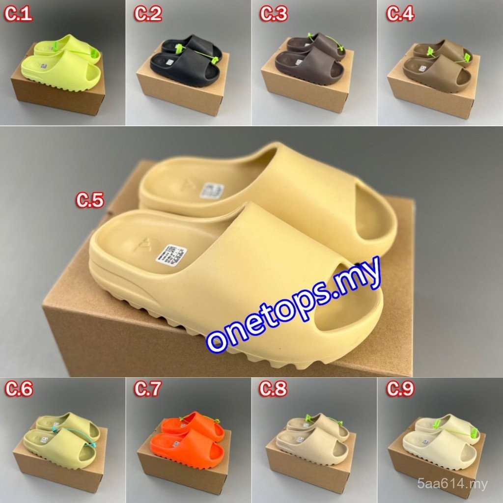 2025New saiz besar YEEZY SLIDE sandal kasual dan sandal 5FTO | Shopee ...