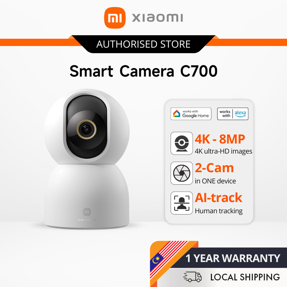 Xiaomi Smart Camera C700 | Shopee Malaysia