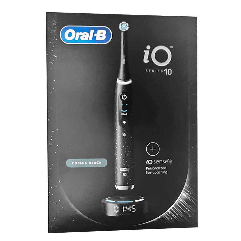 Oral-B iO Series 10 Rechargeable Electric Toothbrush (Cosmic Black, EU Plug) | Shopee Malaysia