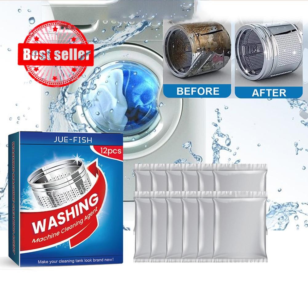 Washing Machine Cleaner Tablets Deep Cleaning Washing Cleaner Freshener ...