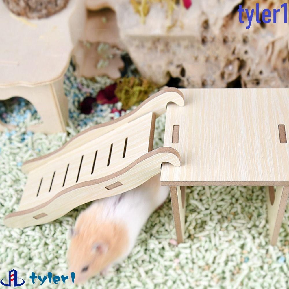 TYLER1 Wooden Hamster Ladder, Wood Decorative Hamster Climbing Ladder ...