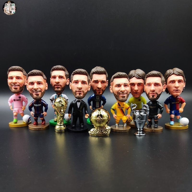 IP Lionel messi mini action figures Lionel messi's career doll ...