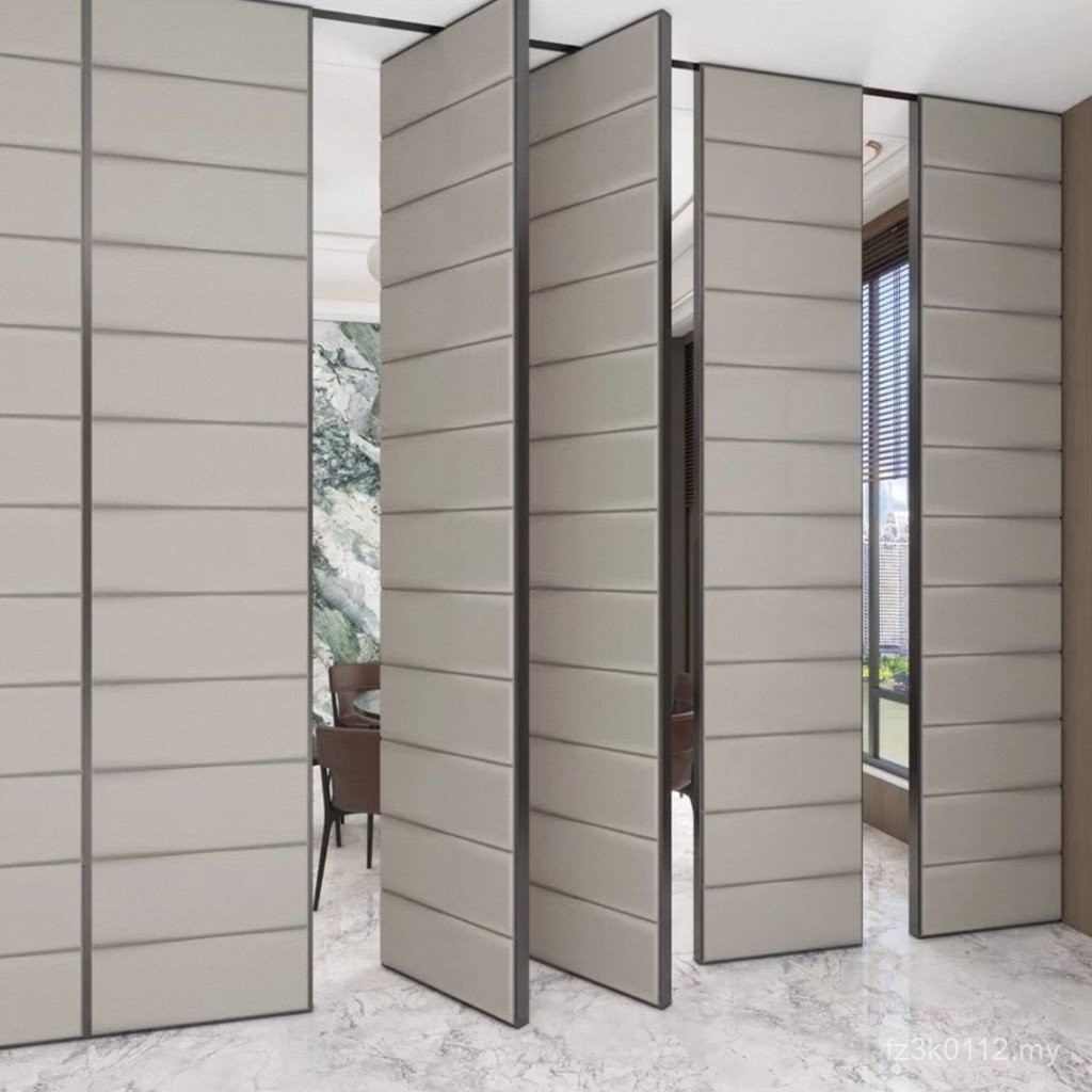 Foldable Movable Partition Wall Rotating Exhibition Hall Conference ...