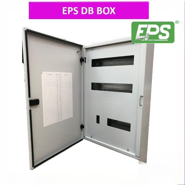 EPS EM3M EM-3M (3 ROW 38 WAYS +MCCB) METAL CLAD ENCLOSURE DB BOX MCB ...