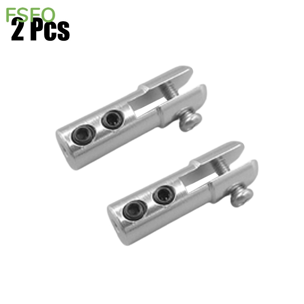FSFO| 2x Metal Rudder Arms Linkage Joint Tie Rod End Clevis for RC Boat ...