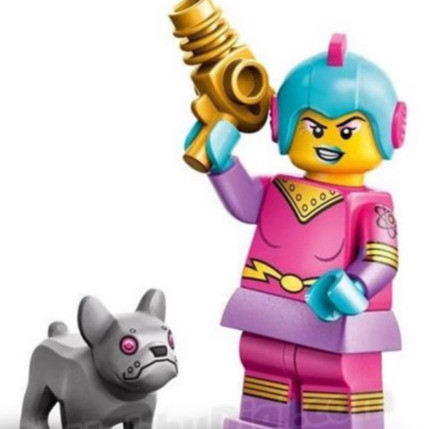 Lego LEGO Minifigure Draw Draw 26 Seasons 71046 Retro Space Girl ...