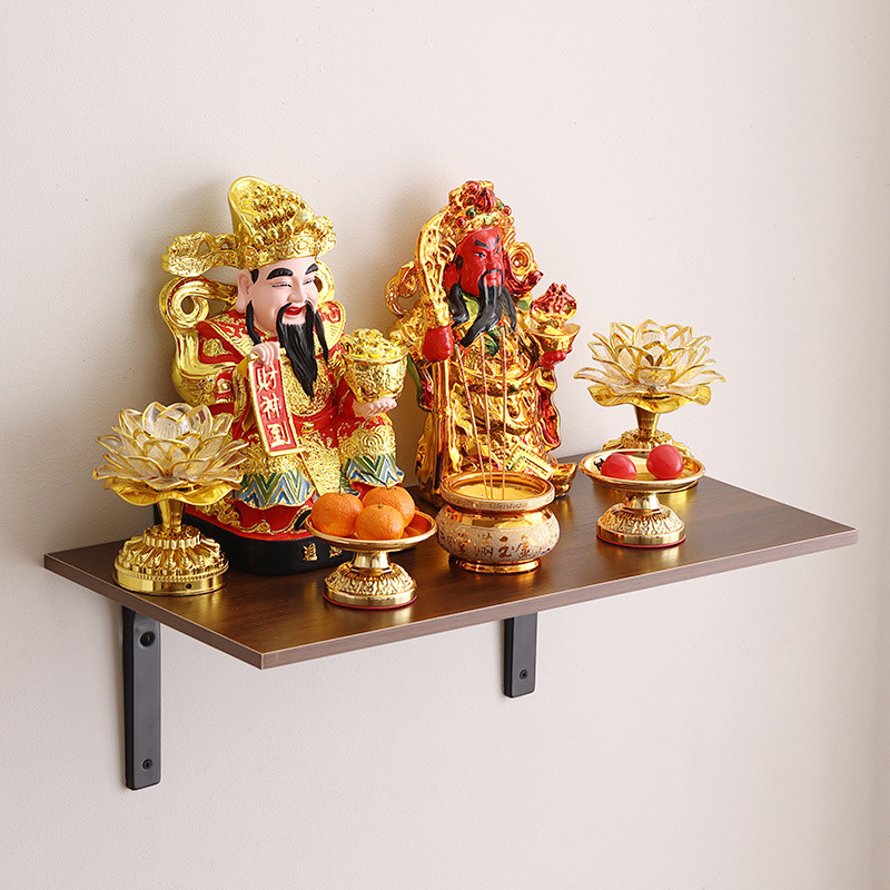 Incense Burner Shelf Perforated God Buddha Niche Counter Worship Table ...