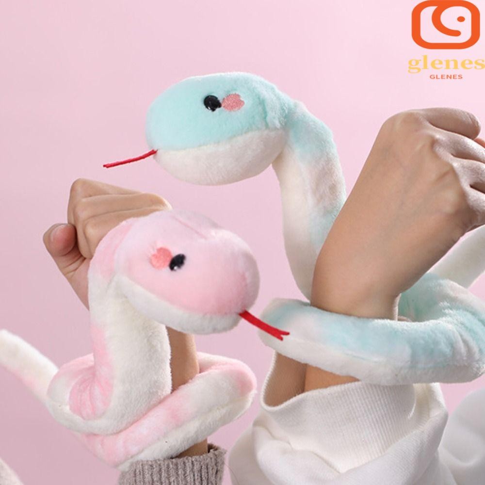 GLENES Snake Stuffed Plush Doll, Plush Wrap Around Arm Year of The ...
