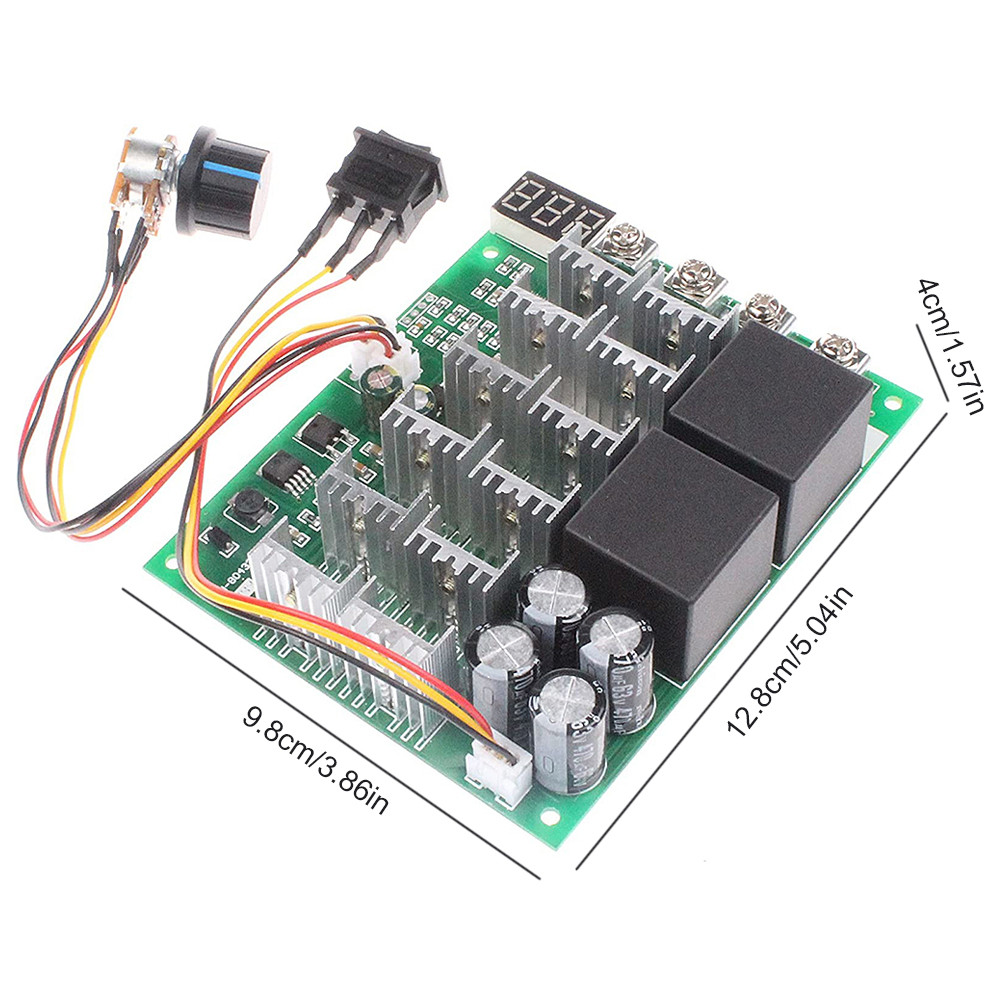 [KidsDreamMall.my] 12V 24V 36V 48V DC Motor Speed Controller Module ...