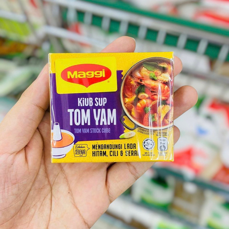 MAGGI Kiub Sup Tom Yam stock Cube 60g | Shopee Malaysia