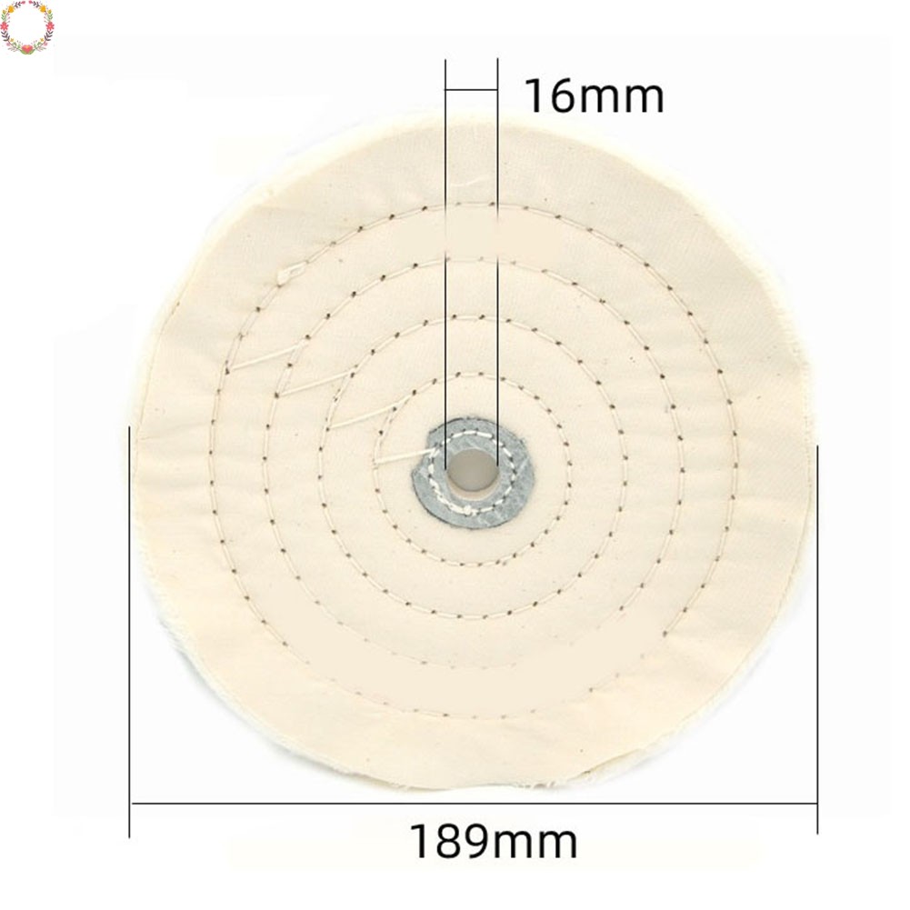 [HME] 8 inch Buffing Soft Polishing Cloth Buffer Polish Wheel for Bench ...