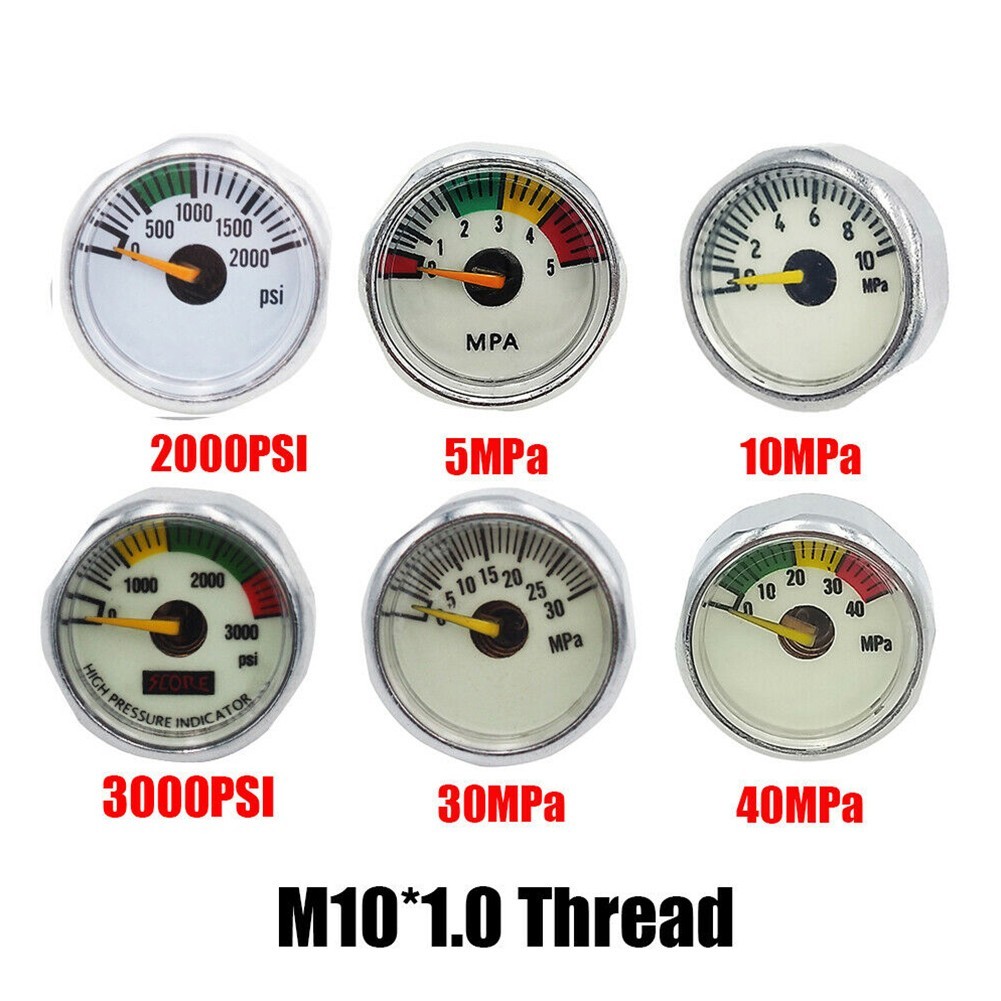 LOVELYU| Pcp Air Pressure Gauge for Air Mini Manometer M10*1.0 | Shopee ...