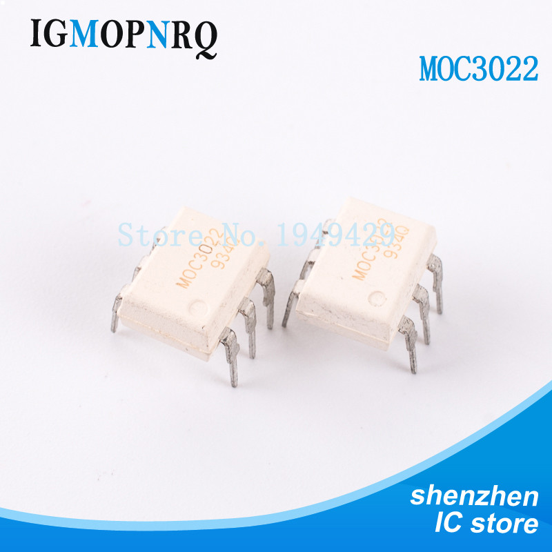 10PCS MOC3022 DIP6 Triode and SCR output optocoupler Optocoupler TRIAC new | Shopee Malaysia