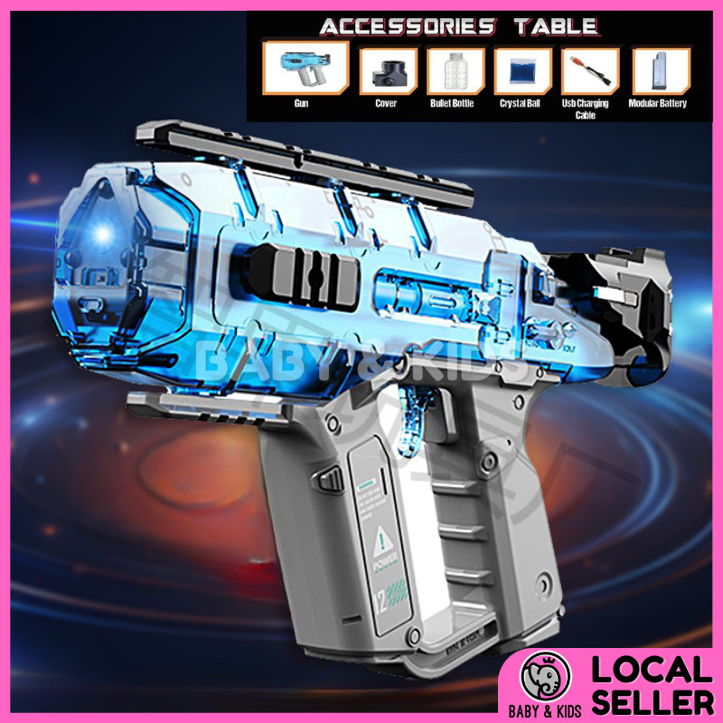 LOCAL!! Electric Toy Blaster Colorful Light Electric High Speed Burst ...
