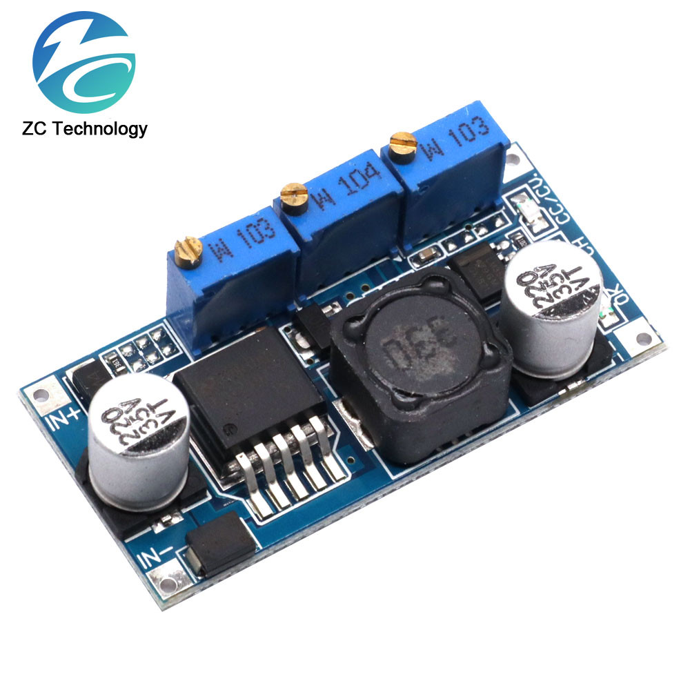 LM2596 DC-DC Step Down CC CV Power Supply Module LED Driver Battery ...