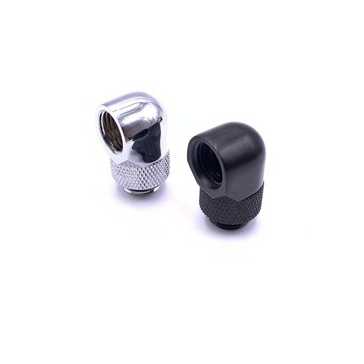 Flat Head Computer Water Cooling Flat Rotating 90 Degree Elbow ...
