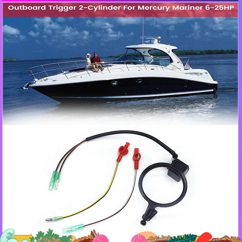 Outboard Trigger 2-Cylinder for Mercury/Mariner 6-25HP(1982-1988 1991 ...