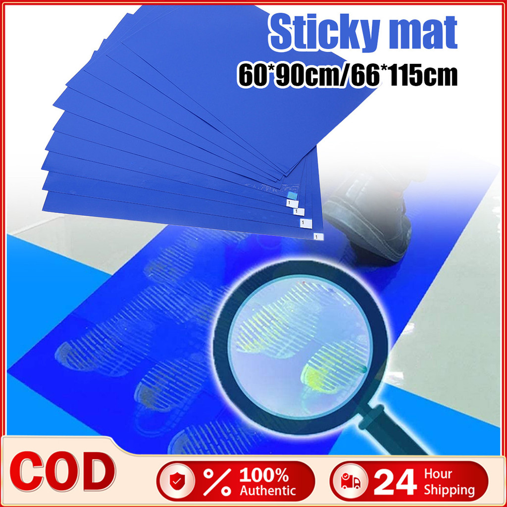 30-Layer Peel Off Sticky Mat Cleanroom/Laboratory Tacky Sticky Mat ...